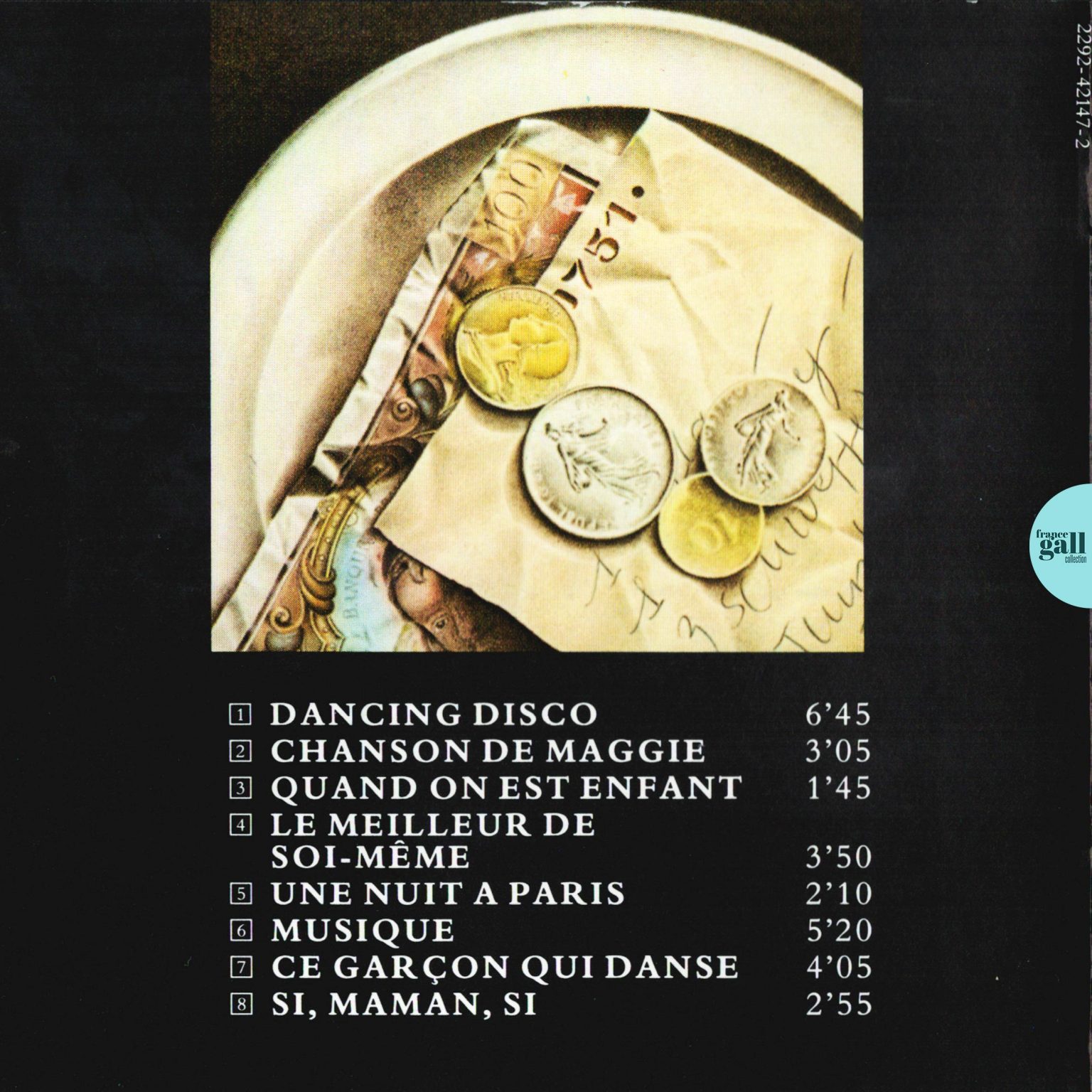 CD | 2e album| France Gall | Dancing Disco (1ère réédition)