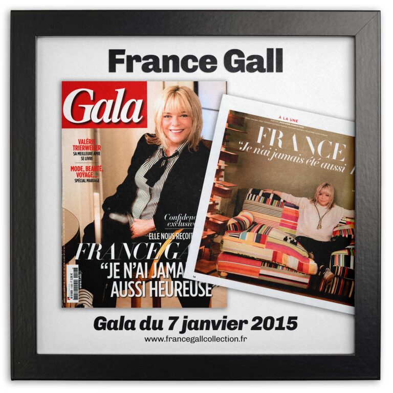 France Gall - Presse - Gala n° 1126 / 7 janvier 2015